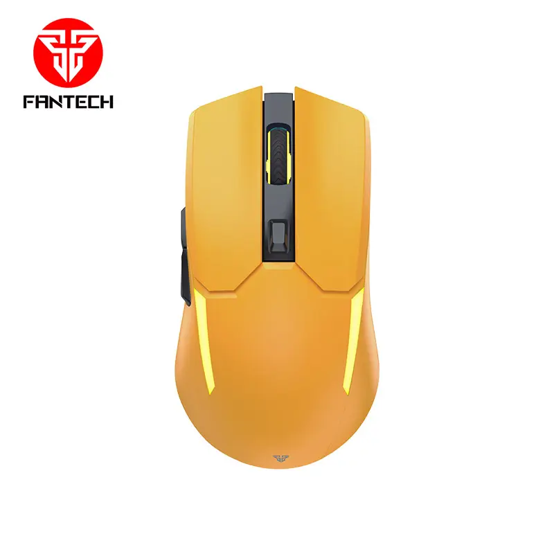 Fantech WGC2 Venom II Gaming miš, Bežični, 400mAh, RGB, Žuti