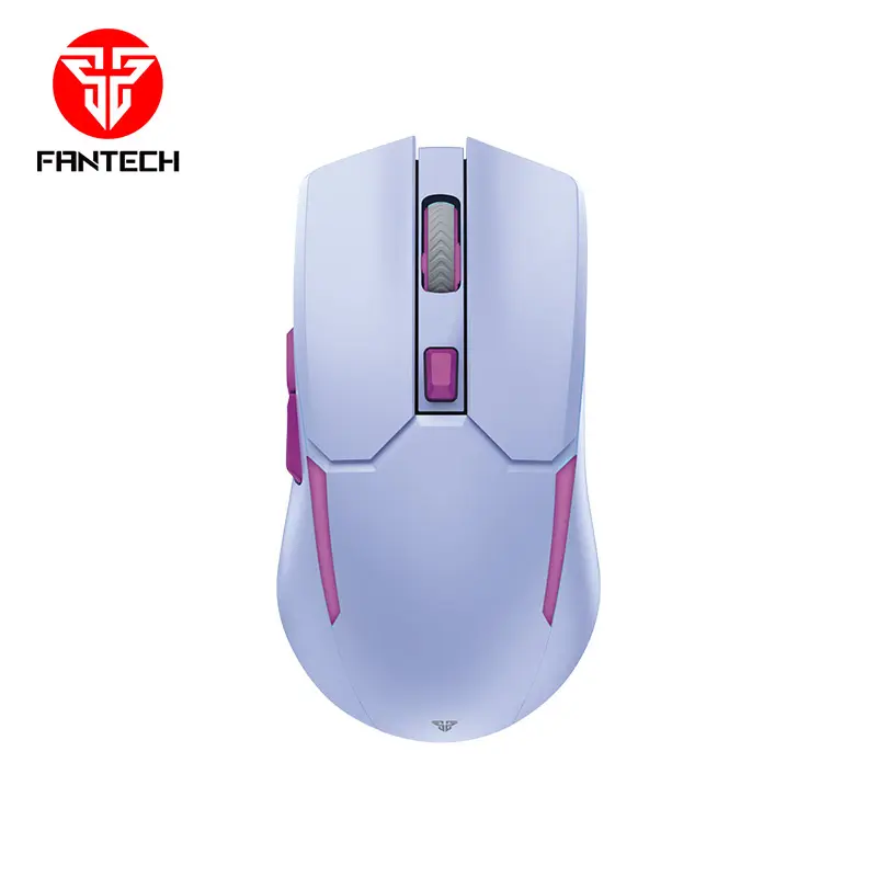 Fantech WGC2 Venom II Gaming miš, Bežični, 400mAh, RGB, Ljubičasti