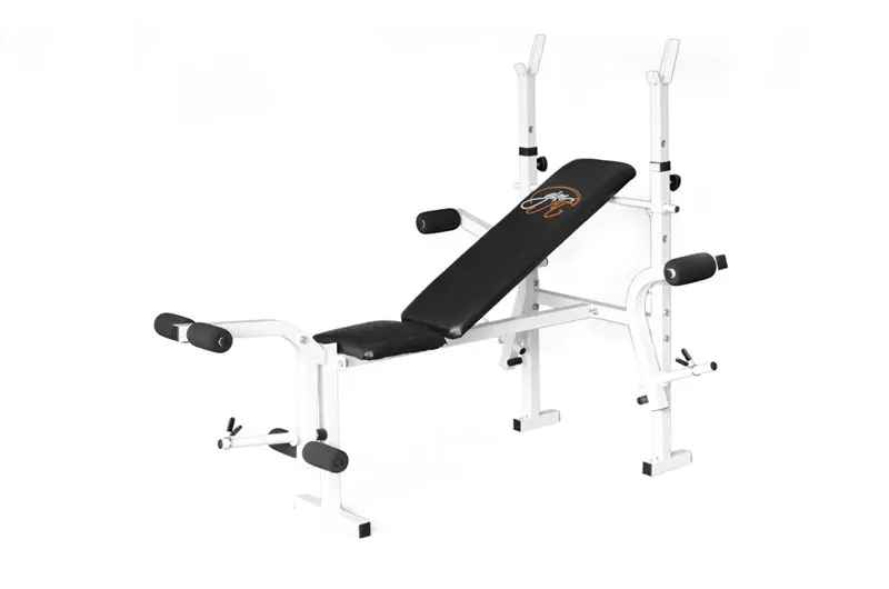 GimFit DX-BH-1035-1 Benč klupa, Podesiva, Bela