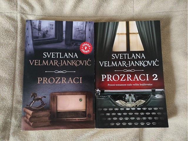 Prozraci 1-2,Svetlana Velmar-Janković