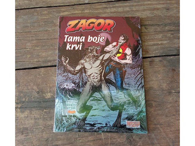 STRIP ZAGOR 67 TAMA BOJE KRVI