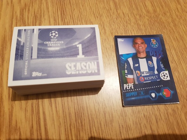 Slicice Champions League 2023 2024 Topps,Liga sampiona