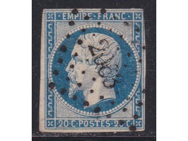 Francuska 1853 Napoleon III redovna poništena