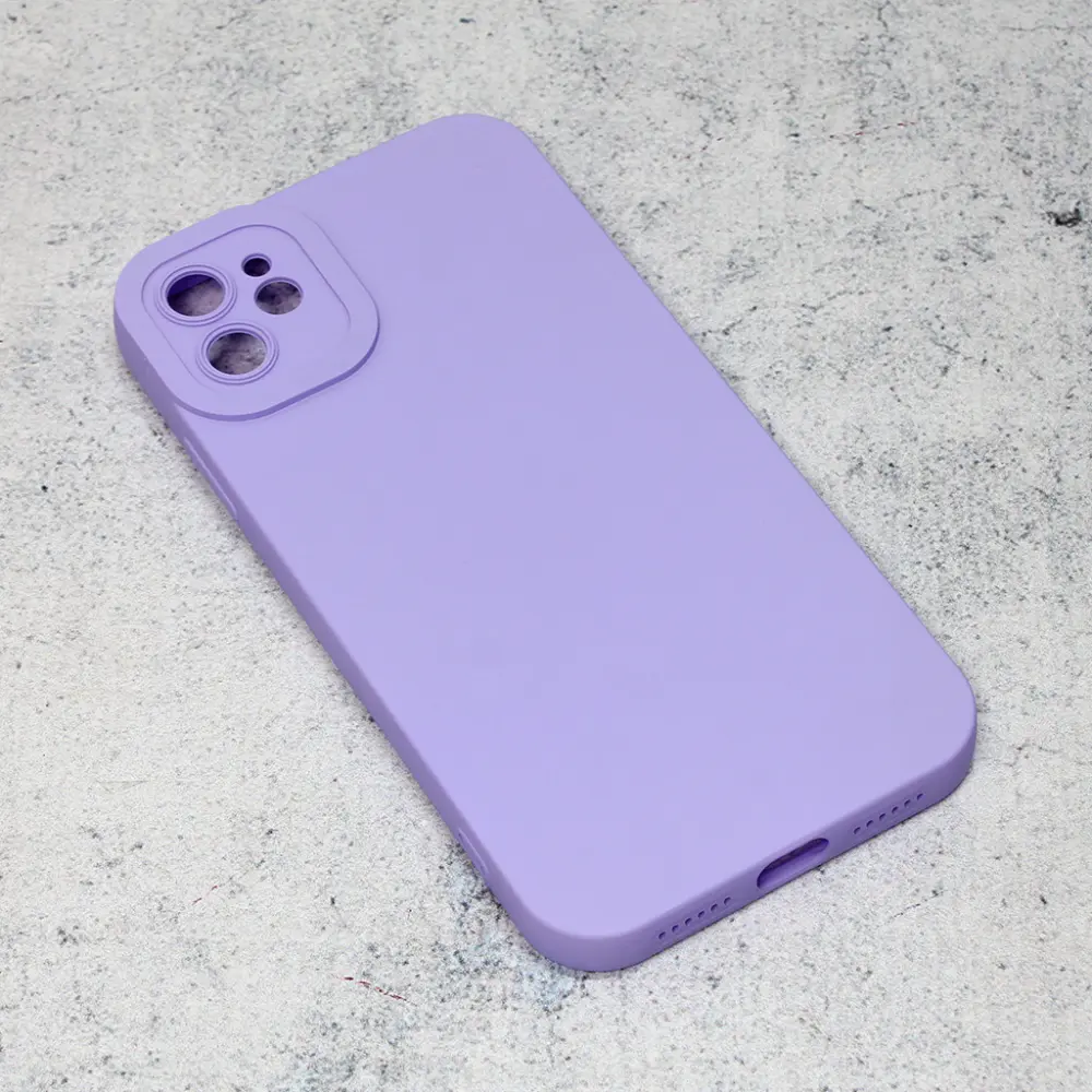 TERACELL Maska za iPhone 11 6.1 Silikon Pro Camera ljubičasta