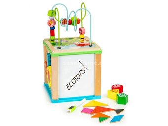 ECO TOYS Drvena edukativna kocka (HM015470)