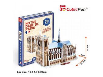 CUBICFUN PUZZLE NOTRE DAME DE PARIS S30