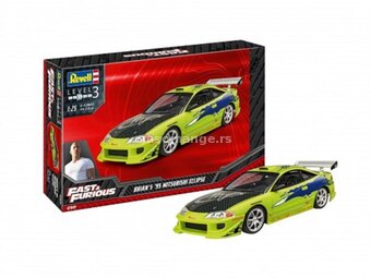 REVELL Model Set F&amp;f Brians 1995 Mitsubishi Eclipse