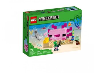 LEGO Minceraft the axolotl house