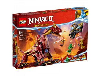 LEGO 71793 Hitvejv lava zmaj transformer