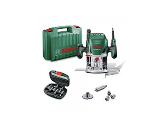 BOSCH zeleni alat POF 1400 ACE + set glodala Električna glodalica za drvo