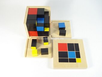 MONTESORI Kocka 3x3