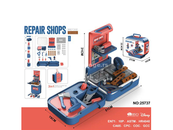 Koferce sa alatom RepairShop 3u1 44pcs