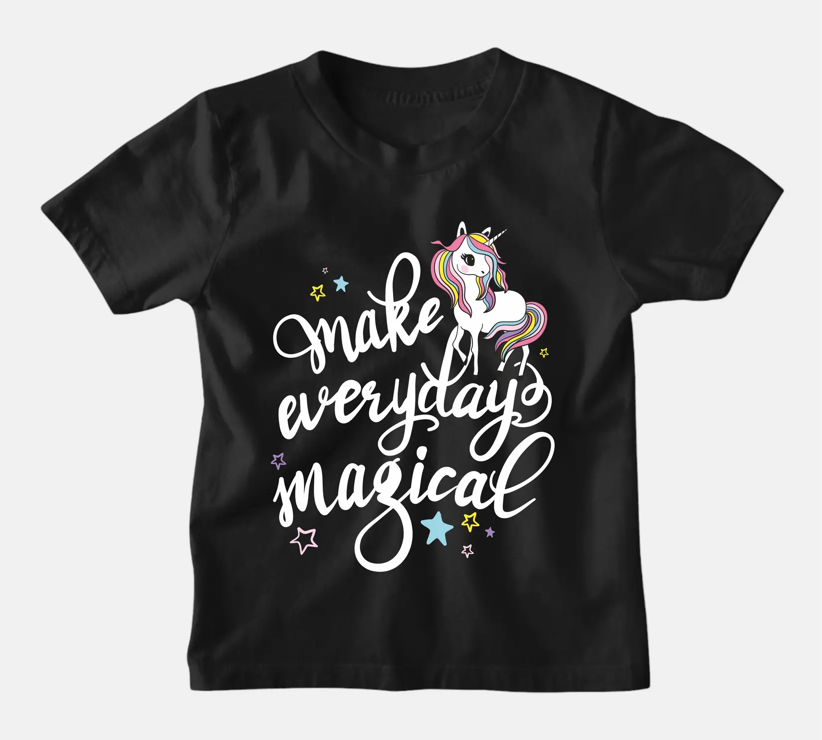 Mafimi Majica za devojčice Magical, Crna