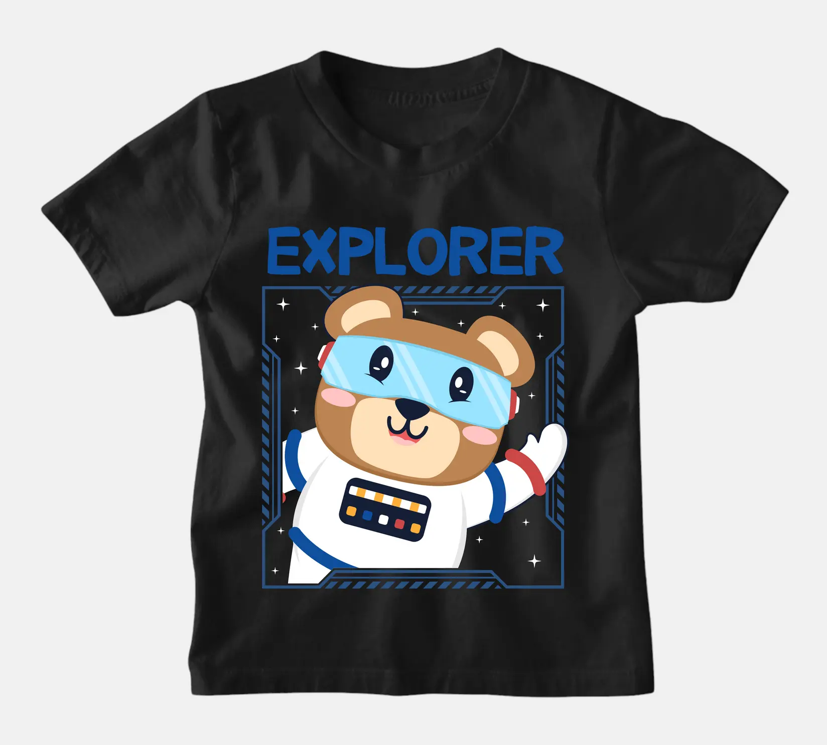Mafimi Majica za dečake Explorer, Crna