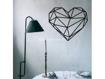 WALLXPERT Zidna dekoracija Heart Metal Decor