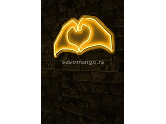 WALLXPERT Dekorativna rasveta Sweetheart Yellow