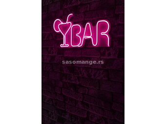 WALLXPERT Dekorativna rasveta Bar Pink