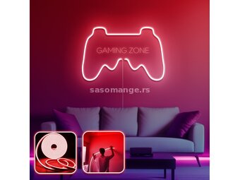 OPVIQ Zidna LED dekoracija Gamer Room Large Red