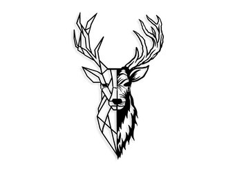 WALLXPERT Zidna dekoracija Red Deer 2