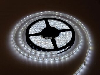 XLED LED traka 2835W-120, 6500K ,120 Led/m,IP20 , 9.6 W/m,10-12lm, 5 m kotur ( XLED-D-2835W-120 )