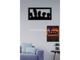 WALLXPERT Zidna lampa Cartoon Multicolor