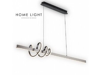 HOME LIGHT Luna 228 Visilica 43W 3000K SIVA/CRNA