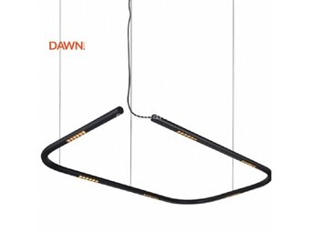 DAWN Vesta 623 visilica 36W 3000K crna