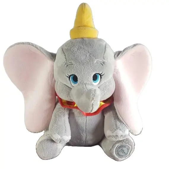 Dizni plišana igračka Dumbo sa zvukom, 20 cm, Siva
