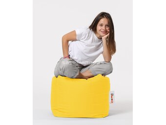 Atelier del Sofa Tabure Square Pouf Yellow