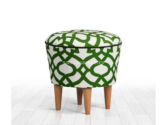 Atelier del Sofa Tabure Moss Green White