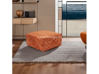 Atelier del Sofa Tabure Lora Pouffe Orange