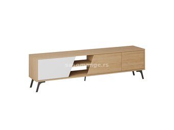 HANAH HOME TV polica Fiona Oak White (776HMS3107)