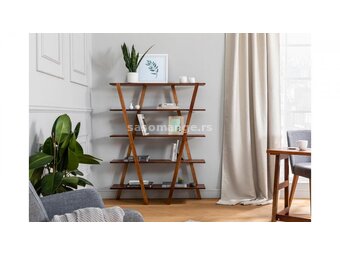 HANAH HOME Polica za knjige Perla Walnut