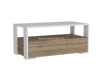 HANAH HOME Sto za dnevnu sobu Balina White Walnut