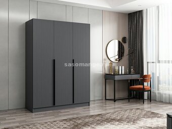 HANAH HOME Ormar Kale Anthracite 2287