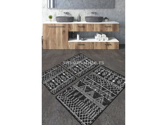 L`ESSENTIEL MAISON Kupatilski otirač Straordinario Black Djt