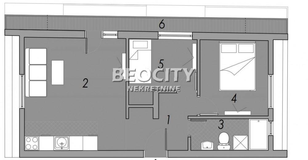 Beogradska , Jednoiposoban stan na prodaju, 51m2, 84.150€