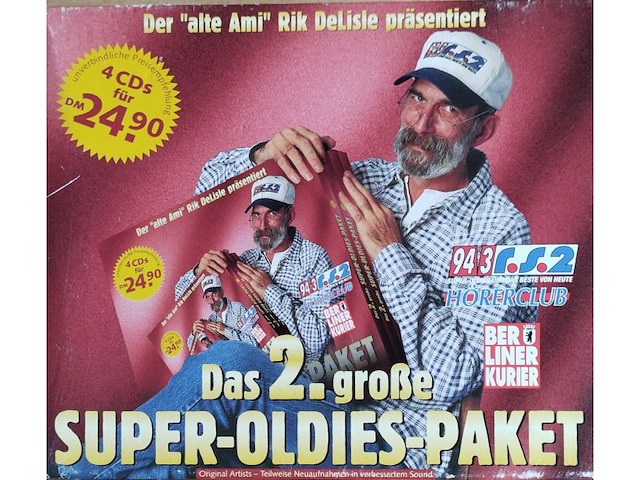 Super Oldies Paket Vol.2 - Various Artists 4 CDs