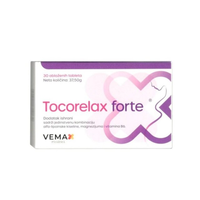 Tocorelax Forte 30 tableta