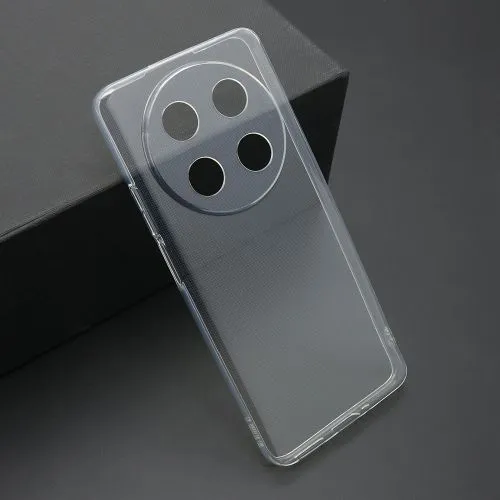 Futrola - maska ultra tanki PROTECT silikon za Huawei Nova 12i providna (bela) (MS)