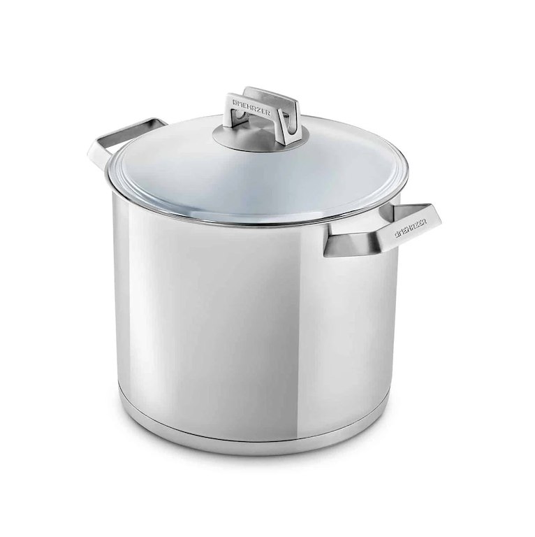 Šerpa duboka 8.0L, Ø 24cm, sa poklopcem PREMIUM INOX 18/10, 8L