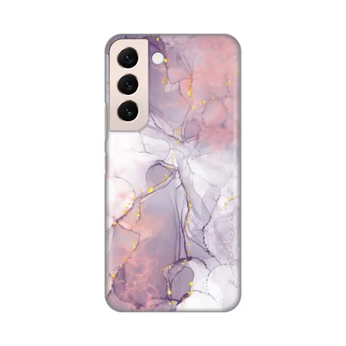 Silikonska futrola - maska print za Samsung Galaxy S22 Pink Marble