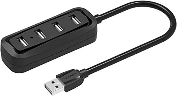 USB HUB 4port Vention VAS-J43-B050 0,5m 480Mbps