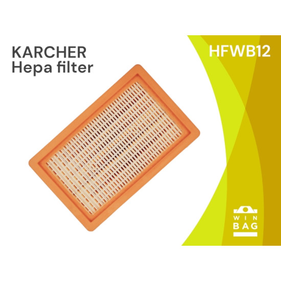 FILTER ZA KARCHER USISIVAČE WD4/WD5 – ZAMENSKI ART. HFWB12