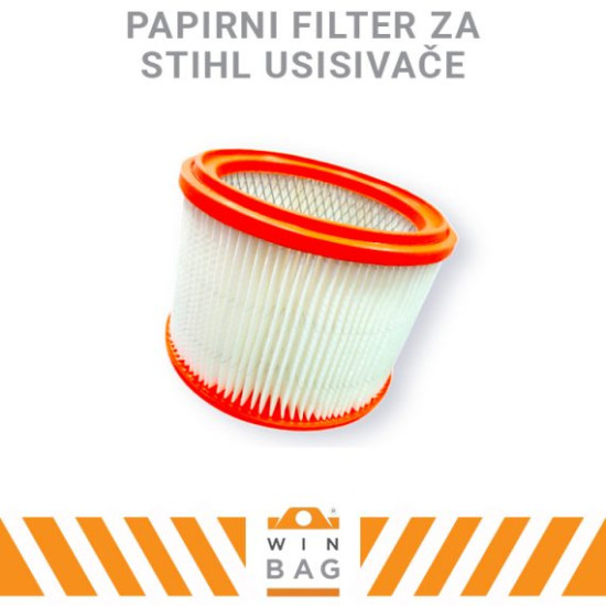 FILTER ZA STIHL USISIVAČE SE61/SE62/SE121/SE122 – PAPIRNI HFWB908