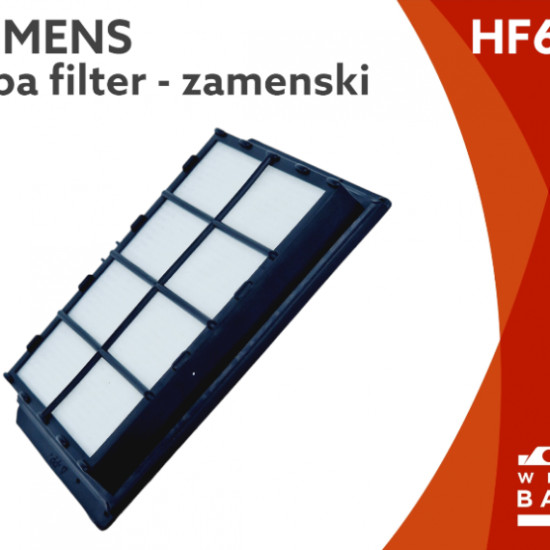 HEPA FILTER ZA SIEMENS SUPERC/POWEREDITION ART. HFWB63S