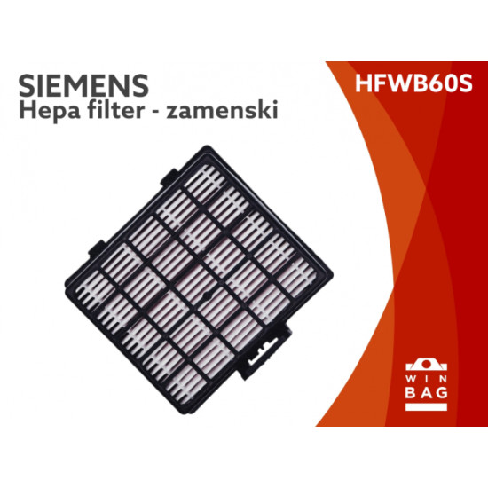 HEPA FILTER ZA SIEMENS SYNCHOPOWER/Z3.0/BBZ153HF ART. HFWB60S