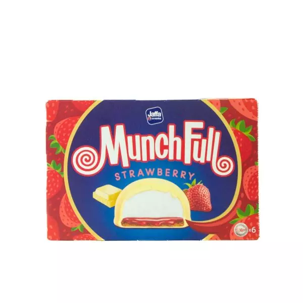 Full Munch – jagoda sa belom čokoladom 128g