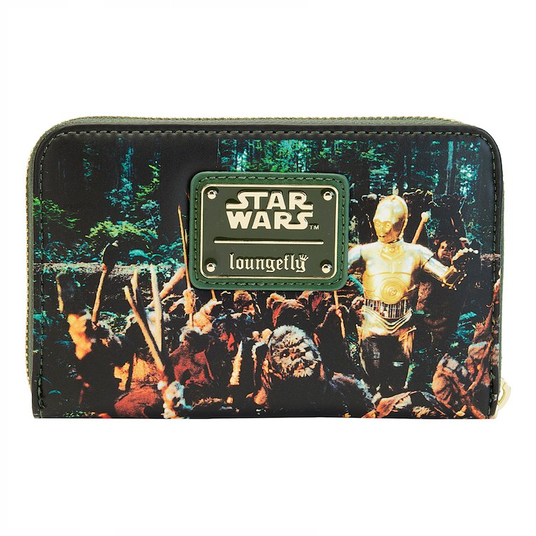 Star Wars Scenes Return Of The Jedi Zip Around Wallet