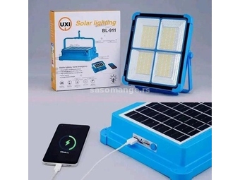 Solarna punjiva led lampa 200w Solarna/USB punjiva radna lamp: